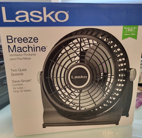 Lasko Breeze Machine 2 Speed Pivoting Floor/table Fan | eBay