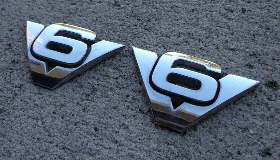 Ford Escape V6 fender emblem set badge decal logo symbol OEM Genuine ...