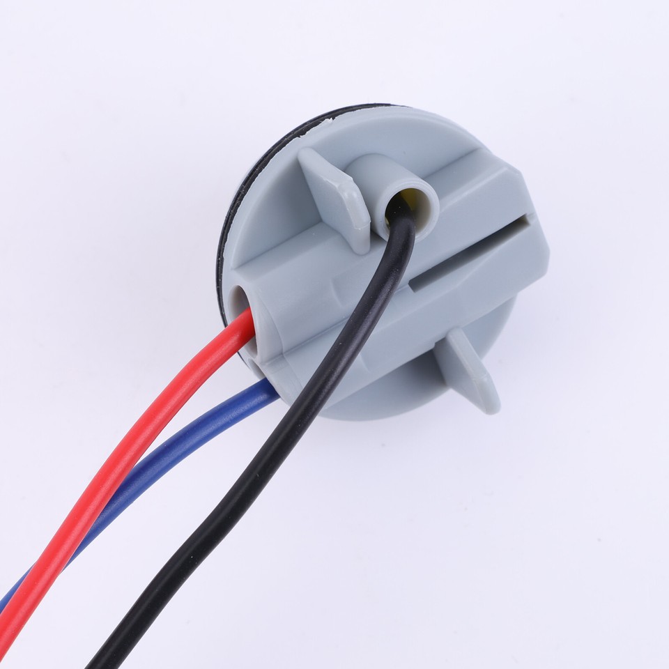 2x 1157 2357 LED Pig Tail Plug Stop Brake Turn Light Bulb Socket ...