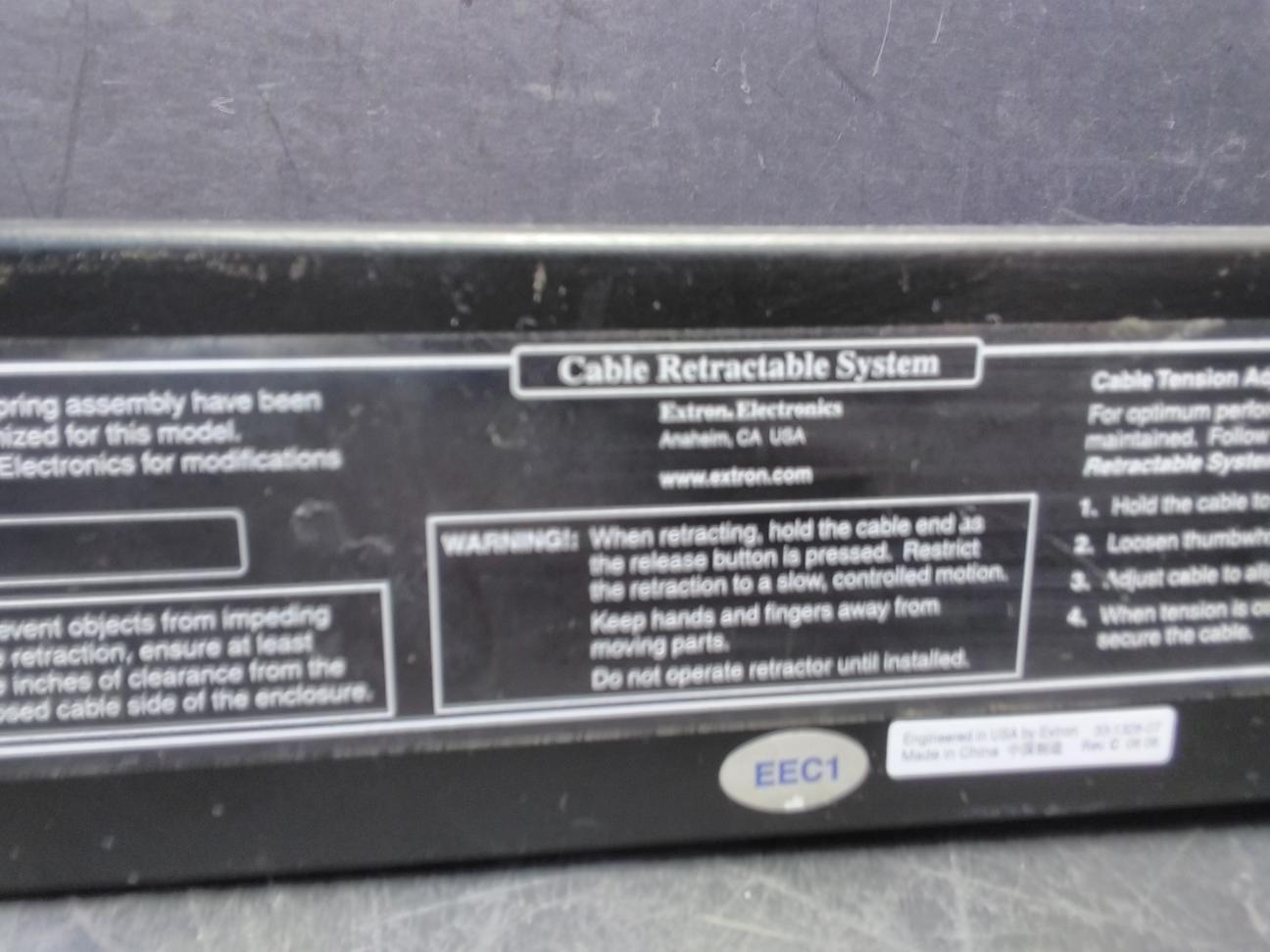 Extron Retractor USB Cable Retractable System (64.75-279-15) | eBay