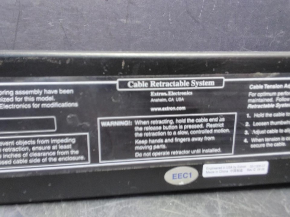 Extron Retractor USB Cable Retractable System (64.75-279-15) | eBay