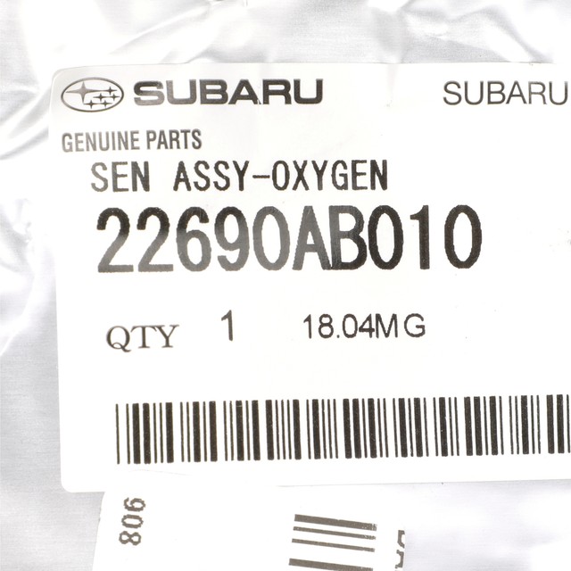 2015-2020 Subaru WRX Rear Oxygen O2 Sensor OEM 22690AB010 for sale ...