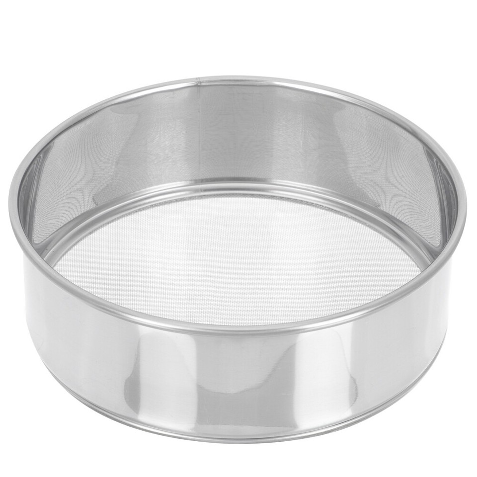 Metal Flour Sifter Large Soil Sieve Baking Sifting Pan Multifunctional Sieve | eBay