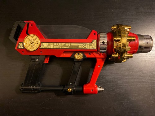 Bandai Red Power Rangers Zeo Cannon Blaster Gun 1996 | eBay