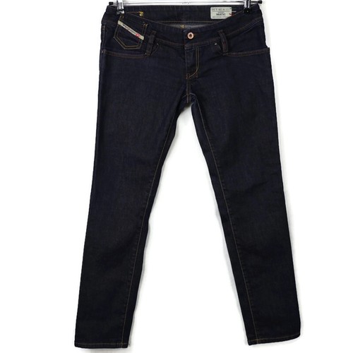 Diesel Matic Jeans Skinny Slim Stretch Size 28 x 30 Dark Wash 00AA8 ...