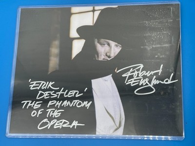 ROBERT ENGLUND - Signed "Eric Destler" Phantom of the Opera - 8 x 10 ...
