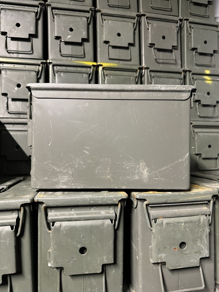 M2A1 / M2A2 USGI Metal Ammo Can Box | eBay