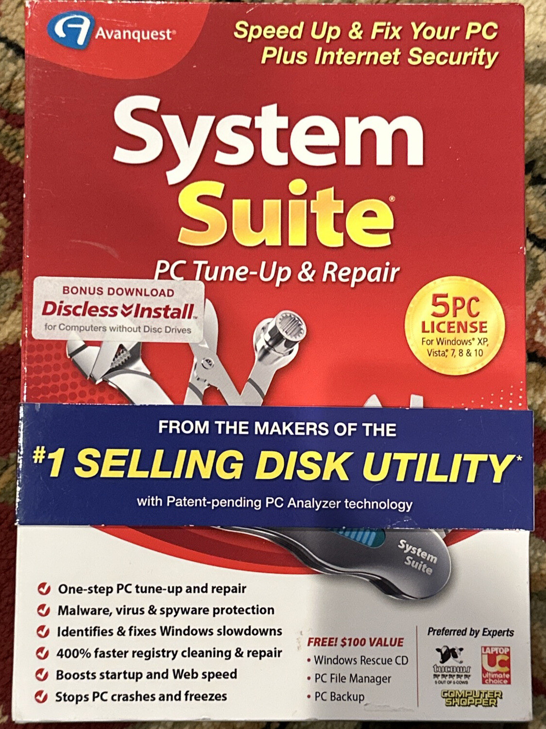 Avanquest Software System Suite PC Tune-Up & Repair - 10266 for sale online | eBay