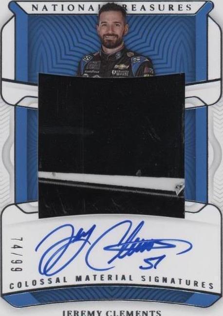 2023 Panini National Treasures - Colossal Materials Signatures Jeremy ...