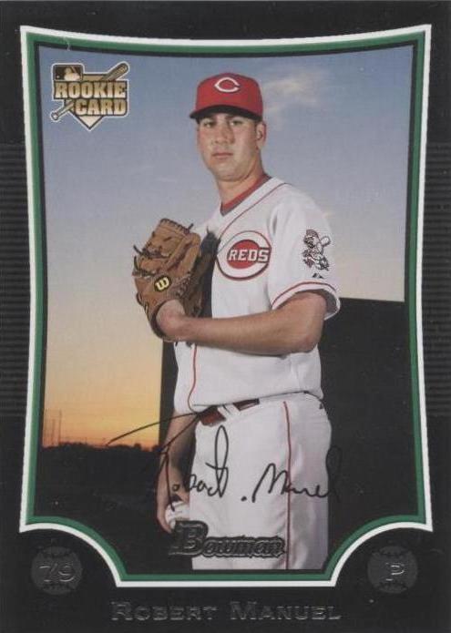 2009 Bowman Draft Picks & Prospects - Robert Manuel #BDP26 (RC) for ...