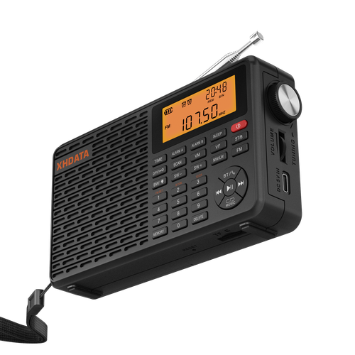 XHDATA D-109 Portable GLOBAL Radio FM Stereo AM LW MW SW Bluetooth/MP3 ...
