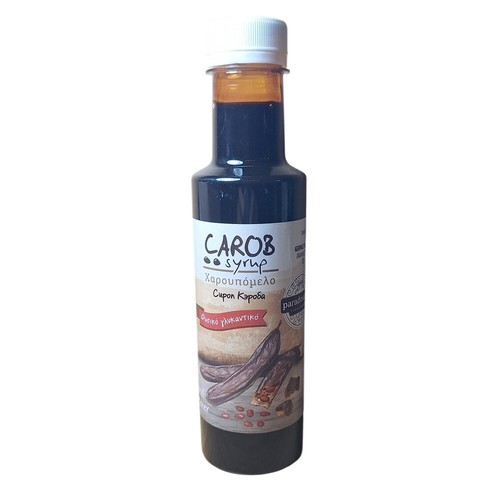 Carob Syrup Honey Molasses Cyprus Traditional Paradosiaka 340g 100% ...