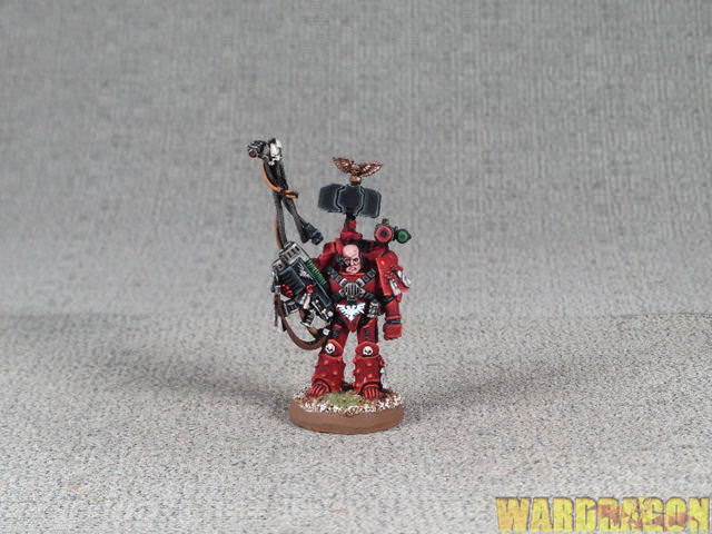25mm Warhammer 40K WDS painted Space Marines Captain: Master of Relics ...