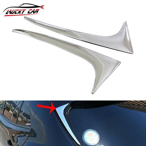 For Toyota Corolla Hatchback 2019-20 Chrome Rear Window Spoiler Side ...