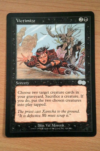 **Victimize** Urza's Saga MTG Magic Card LP-NM Clean! | eBay