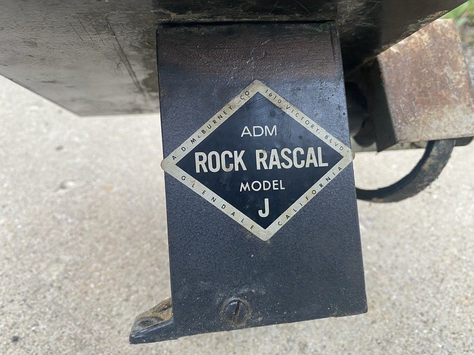 A. D. McBurney Co. Rock Rascal Lapidary Trim Saw Rock Cutting 6” Small ...