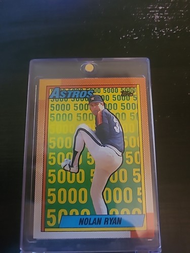 🔥 1990 Topps #4 – Nolan Ryan 5000 Strikeout – A legendary milestone ⚾💎 ...