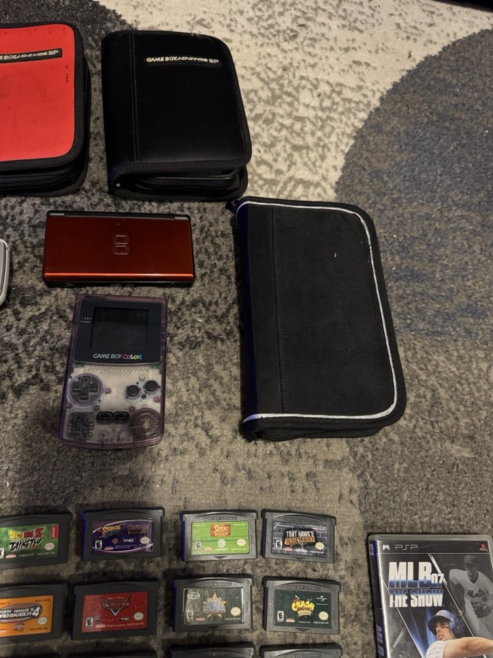 Lot of Handhelds PSP!!GBA,DS, 45 Games, 4 Movies!!!!!!!!PSP CIB!!! | eBay