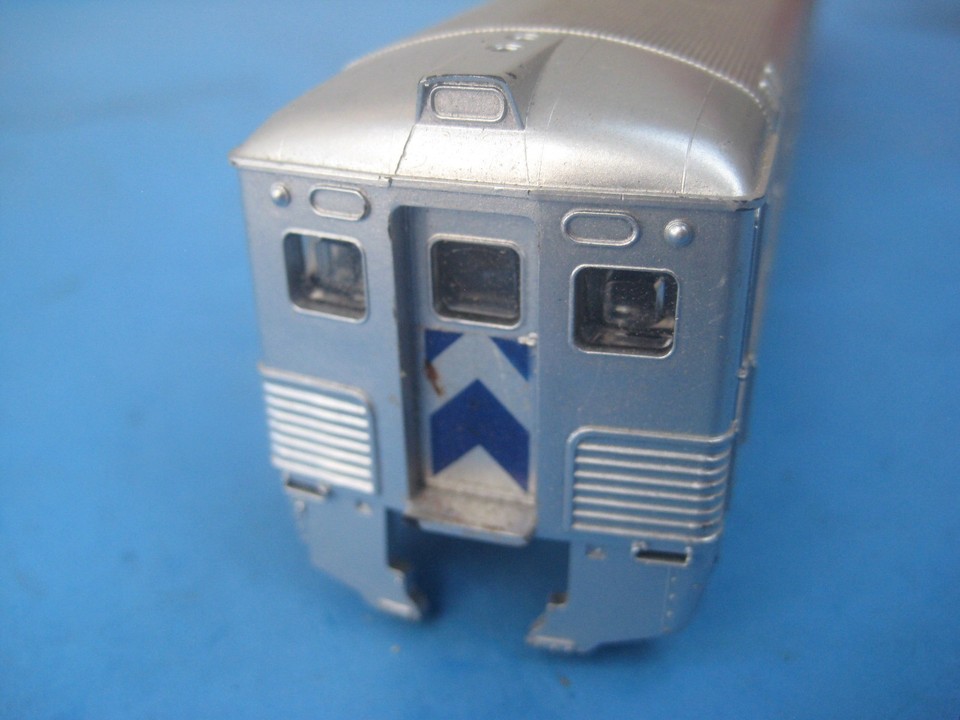 Vintage HO Passenger Train Car & Kit - Silver Sides JC Models & RN DART ...