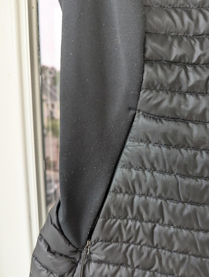Eddie Bauer First Ascent EB800 Wms S Black Pertex Quantum Quilt Goose ...