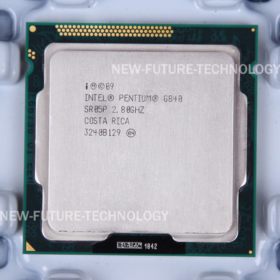Intel Pentium Dual-Core G840 SR05P CPU Processor 5 GT/s/2.8 GHz LGA ...