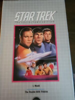 Star Trek TOS I, Mudd & The Trouble with Tribbles VHS Video Tape TV ...