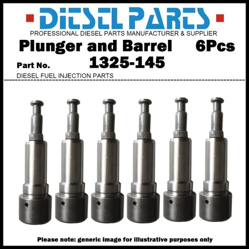 6Pcs Plunger and Barrel 1325-145 1418325145 for MERCEDES BENZ OM314/352 ...