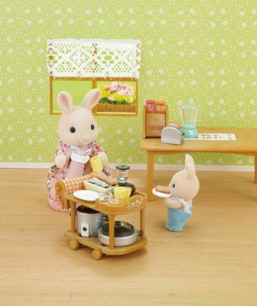 Sylvanian Families Kitchen Cookware Set 5090 Epoch Calico Critters for ...