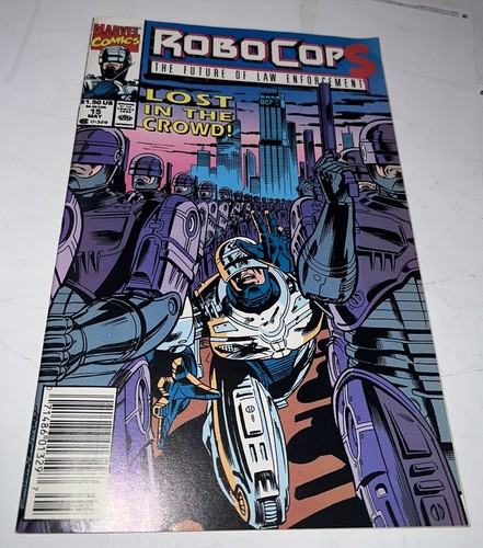 ROBOCOP #15 The Future of Law Enforcement Marvel Comics 1991 VF/NM ...