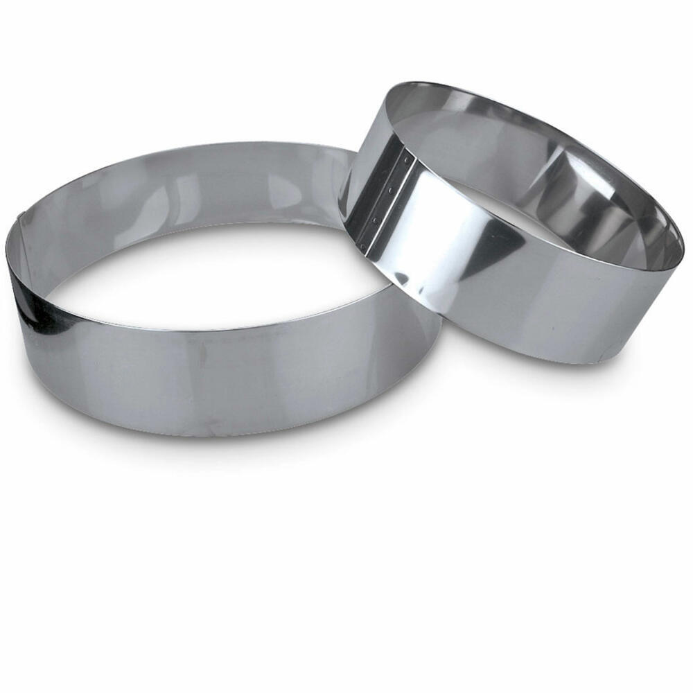 Städter cake ring round baking ring baking frame baking dish stainless ...