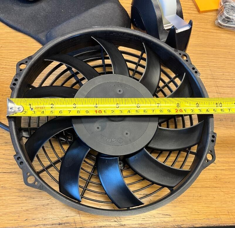 SPAL VA07-AP7/C-58S 12V ROTATION Fan & Shroud Assembly | QTY 1 ...