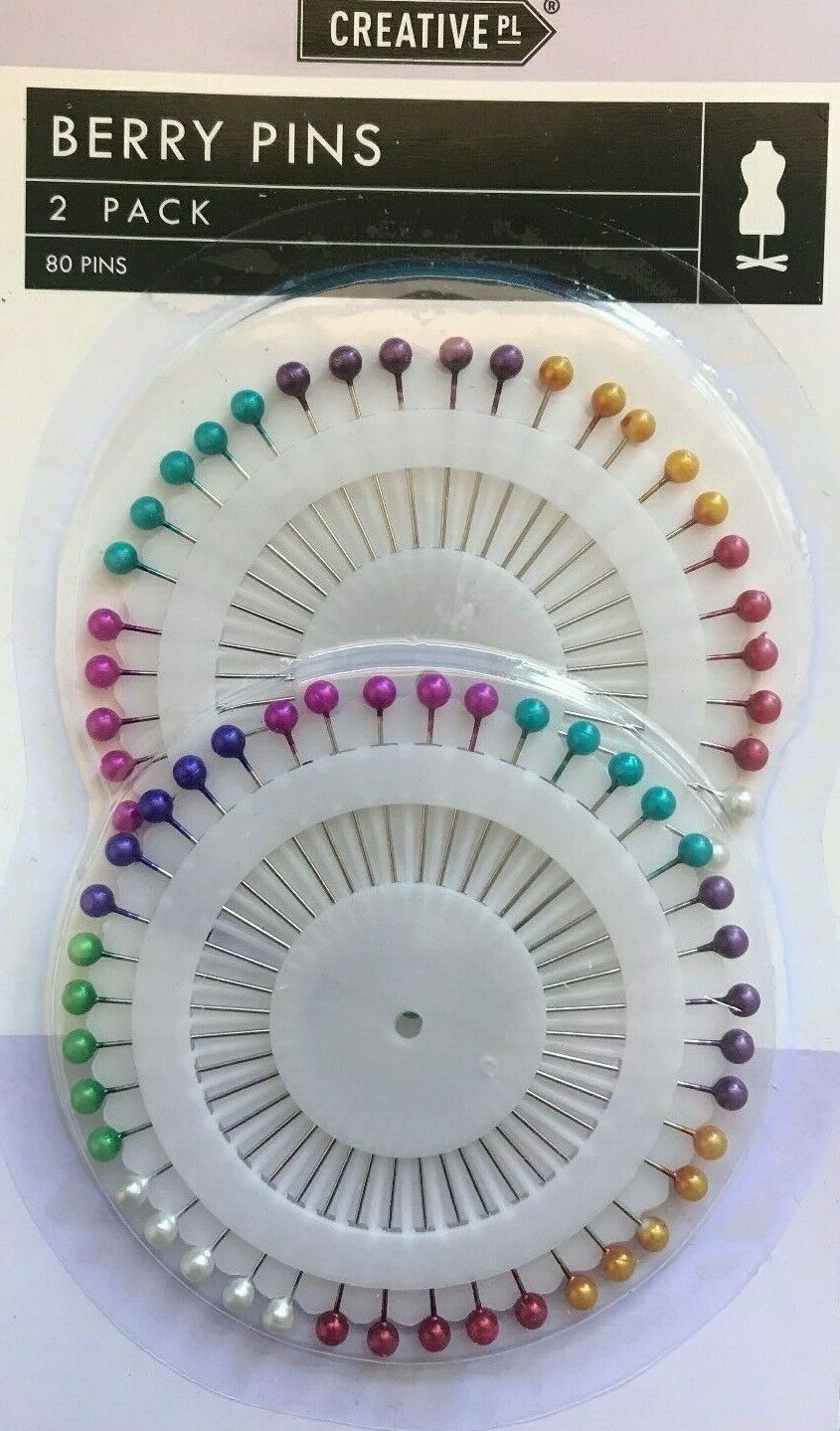 Berry Pins 3 pack 240 pins | eBay Australia