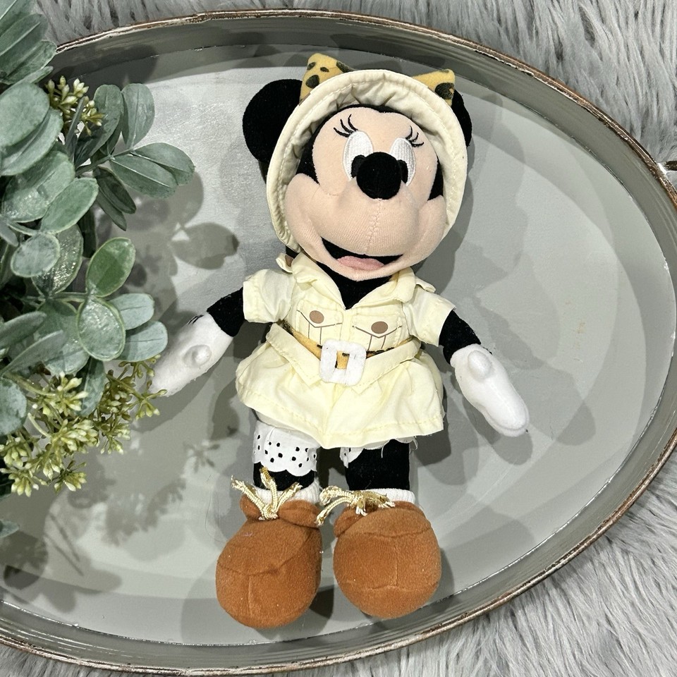 Disney On Ice Safari Jungle Explorer Minnie Mouse Plush 10" | eBay