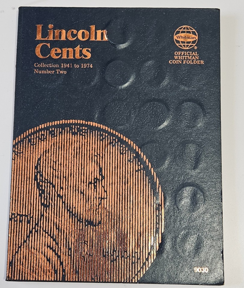 Complete Lincoln Wheat Penny Cent Collection Whitman Album 1941 - 1974 ...