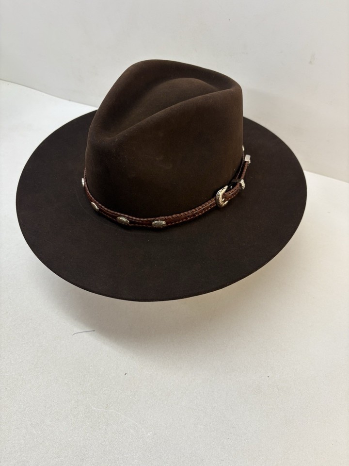 Vtg. Stetson Gun Club Cowboy Hat Size 7 1/8 | eBay