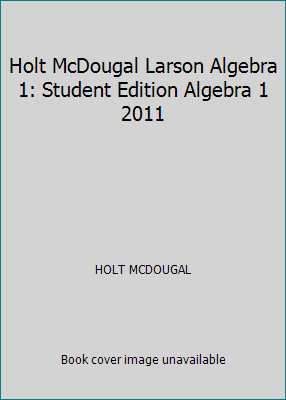 Larson Algebra 1 by HOLT MCDOUGAL | eBay
