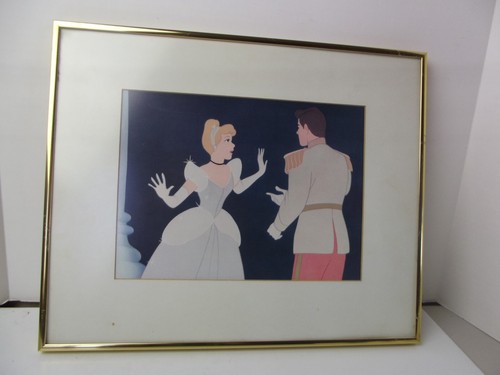 Original Walt Disney Cinderella Art Reproduction Celluloid Artwork Rare ...