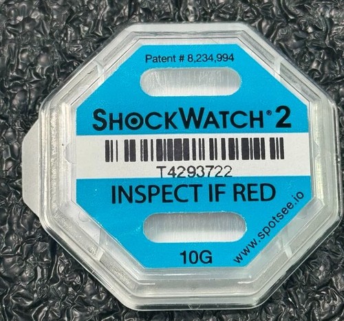 SpotSee ShockWatch 2 RF/IF RFID Transponder Tags 62 Pack SWRFID-10G ...