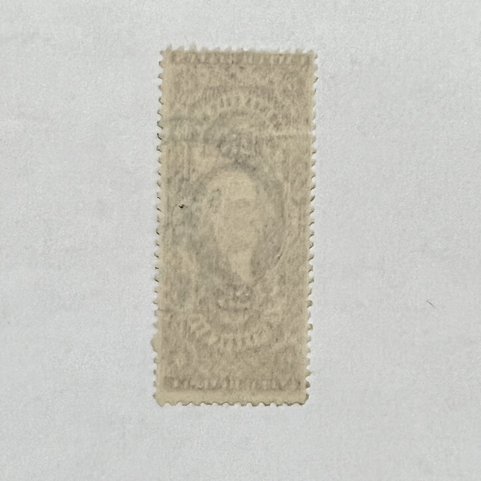 1869 "PAID" TREASURER SON SOTN CANCEL ON U.S. REVENUE 25c STAMP | eBay