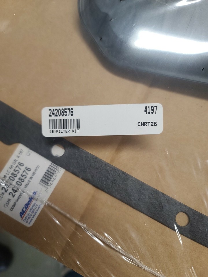 24208576 AC Delco Automatic Transmission Filter Kit New for Chevy ...
