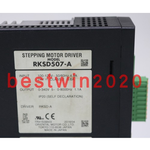 1PCS USED FOR VEXTA Step driver RKSD507-A 100-120V 4.9A 50/60HZ Tested ...