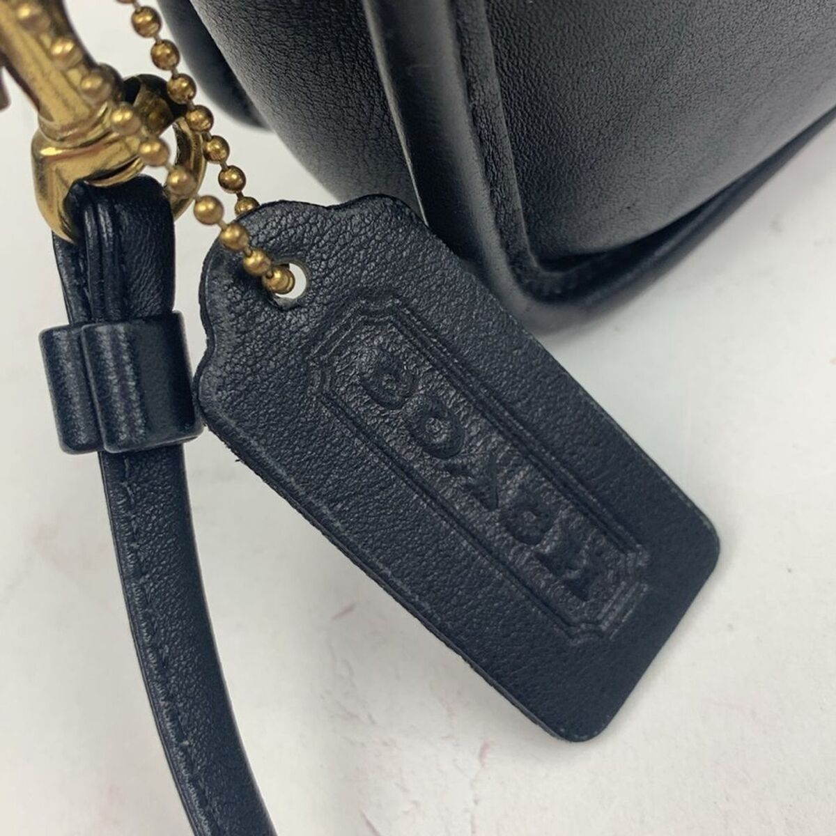 Vintage Coach Carnival Crossbody Leather Bag Black with Vintage Coach Carnival Crossbody Leather Bag Black with
