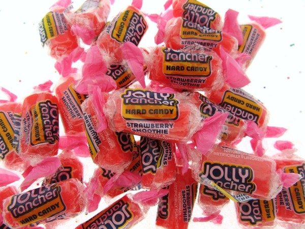 Jolly Rancher Strawberry Smoothie ½lb Hard Candy Fruit Half Pound for ...