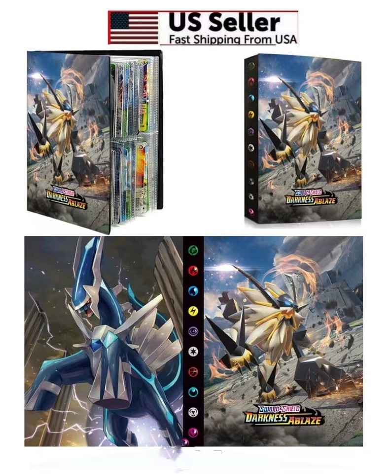 Pokemon Card Charizard Pro Album Binder Holder Cards Protector 240 ...