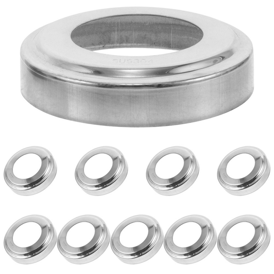 10pcs Pool Ladder Escutcheons Cover Shielding Plate Handrail Tubing ...