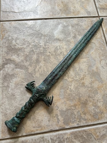 Ancient Chinese Han Dynasty Sword Replica, c.200 BC Bronze Weapon | eBay