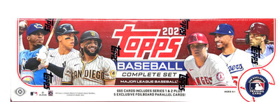 2022 Topps MLB Baseball Complete Hobby Factory Sealed Set Red Box | eBay