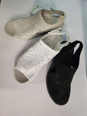 Bzees Saucy Sandals Rhinestones Washable Magical Cloud CHOOSE COLOR ...