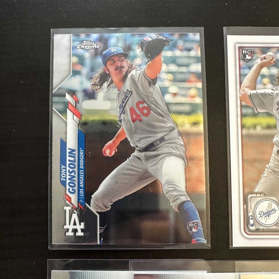 TONY GONSOLIN 10 CARD LOT • 2020 TOPPS CHROME RC, BOWMAN RC & MORE | eBay