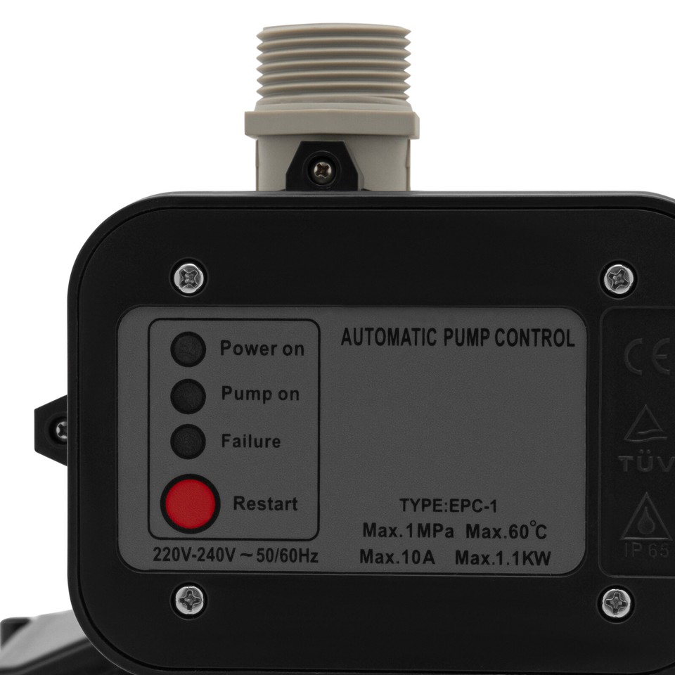 1.5 HP 115V Shallow Well Pump Garden Booster Jet Pump With Controller ...